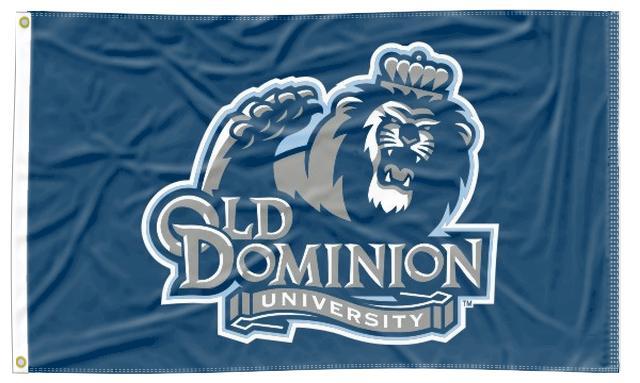 Old Dominion University - Monarch Blue 3x5 flag – A to Z Flags, LLC