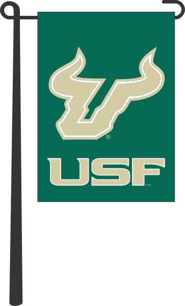 University of South Florida - USF Bulls Garden Flag – A to Z Flags, LLC