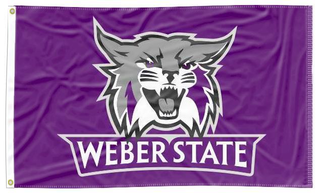 Weber State University - Wildcats 3x5 Flag – A to Z Flags, LLC