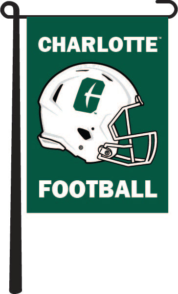 University of North Carolina at Charlotte - Football Garden Flag – A to ...
