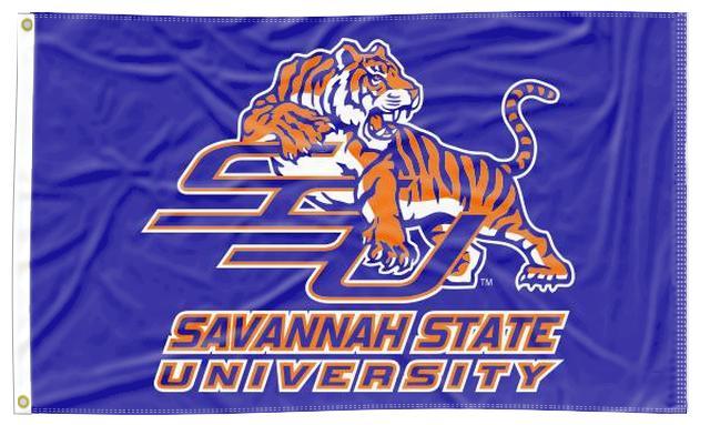 Savannah State University - SSU Tigers 3x5 Flag – A to Z Flags, LLC