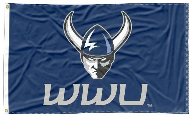 Western Washington University - WWU Vikings 3x5 Flag – A to Z Flags, LLC