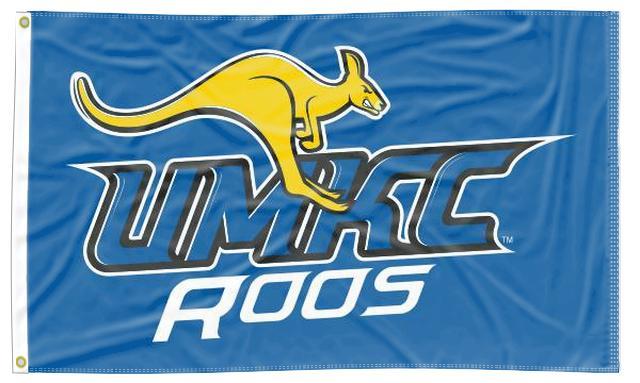 University of Missouri-Kansas City - Roos Blue 3x5 Flag – A to Z Flags, LLC
