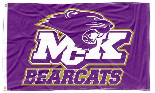 McKendree - Bearcats Purple 3x5 Flag – A to Z Flags, LLC