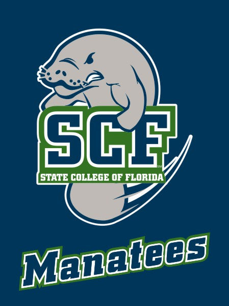 State College of Florida - Manatees House Flag – A to Z Flags, LLC