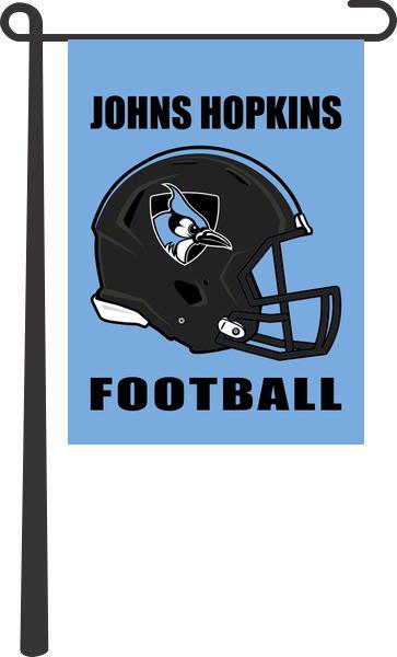 Johns Hopkins - Football Garden Flag – A to Z Flags, LLC