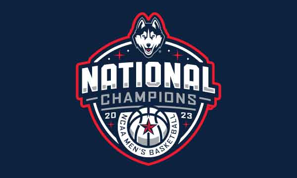 March Madness - UCONN Men's Basketball National Champions 3x5 Flag – A ...