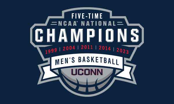 March Madness - UCONN Five Time NCAA National Champions 3x5 Flag – A to ...